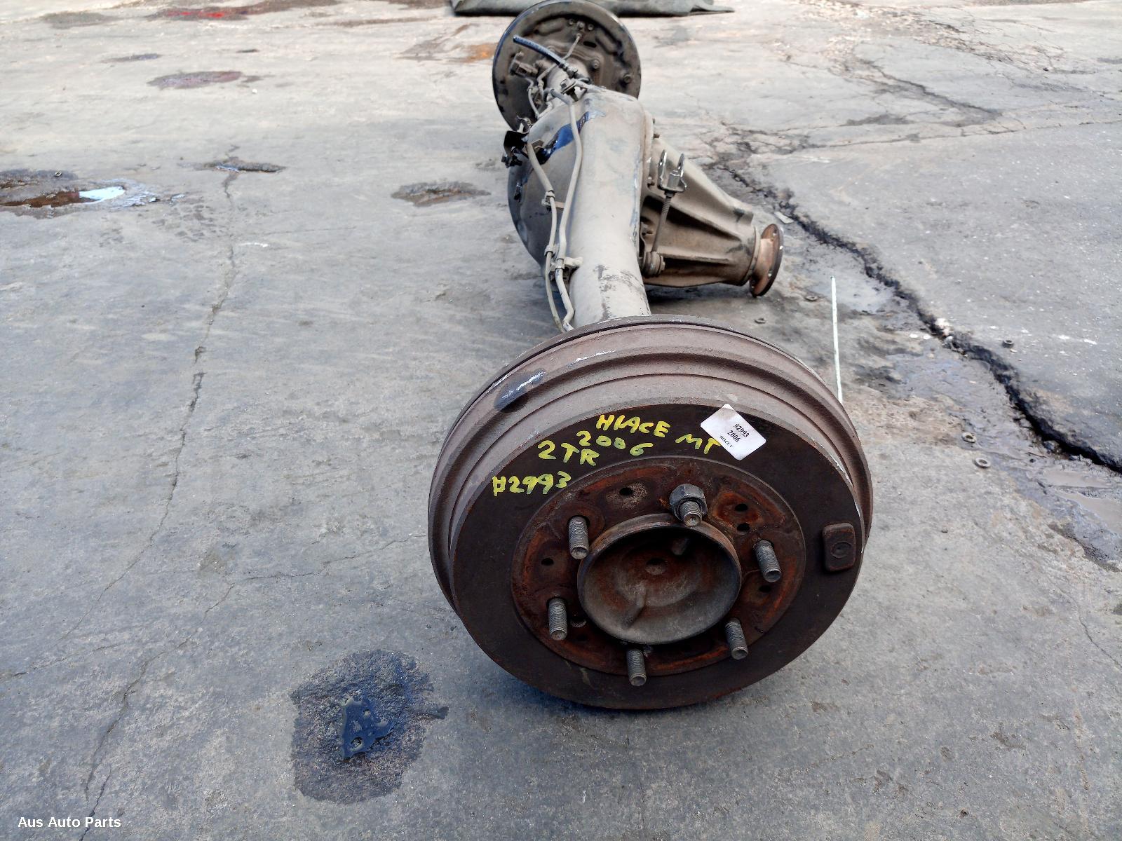 #70224, Used axle for 2006 hiace| trh/kdh, lh rear, lwb/swb, abs type ...