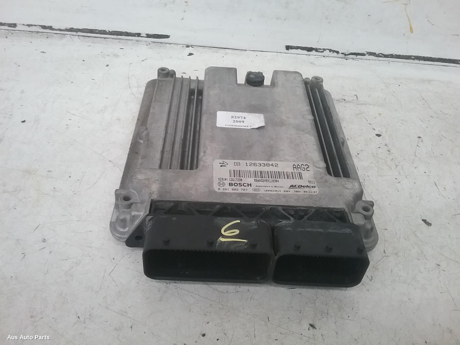 #81379, Used ecu for 2009 commodore| engine ecu, 3.6 v6, ecu only, ve ...