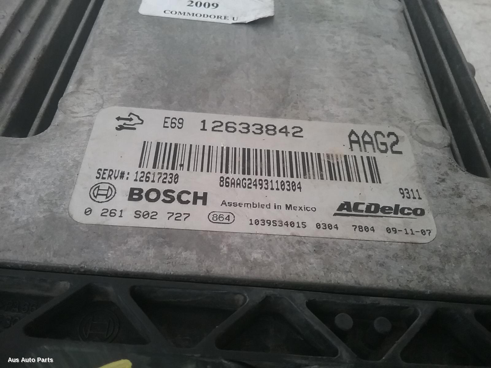 #81379, Used ecu for 2009 commodore| engine ecu, 3.6 v6, ecu only, ve ...