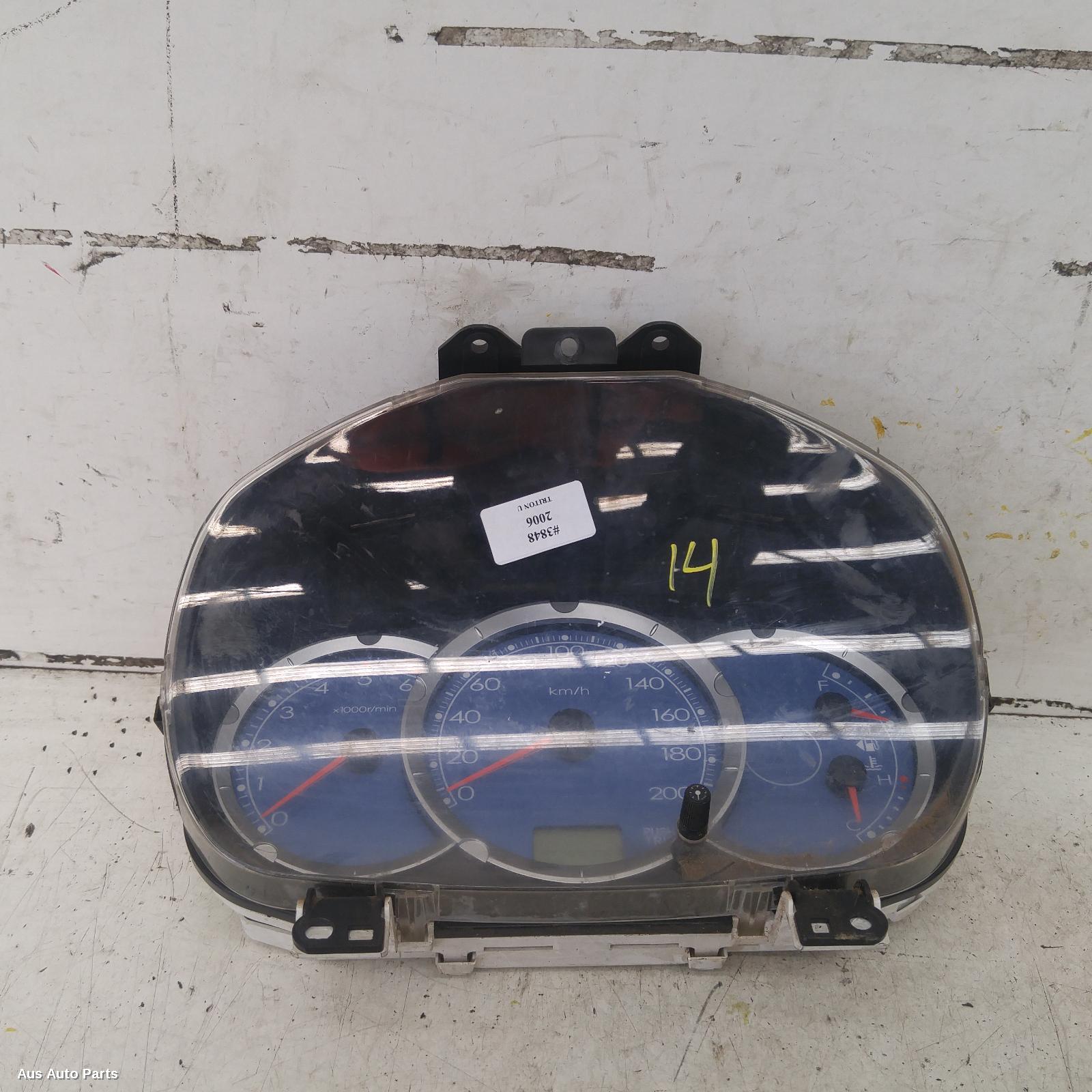 #86406, Used instrument cluster for 2006 triton| instrument cluster ...