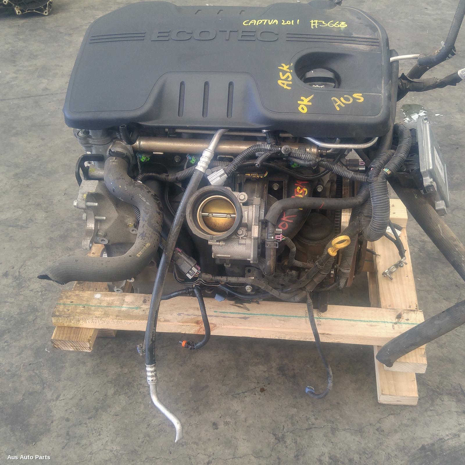 #87684, Used engine for 2011 captiva| petrol, 2.4, le5, cg, 01/11-
