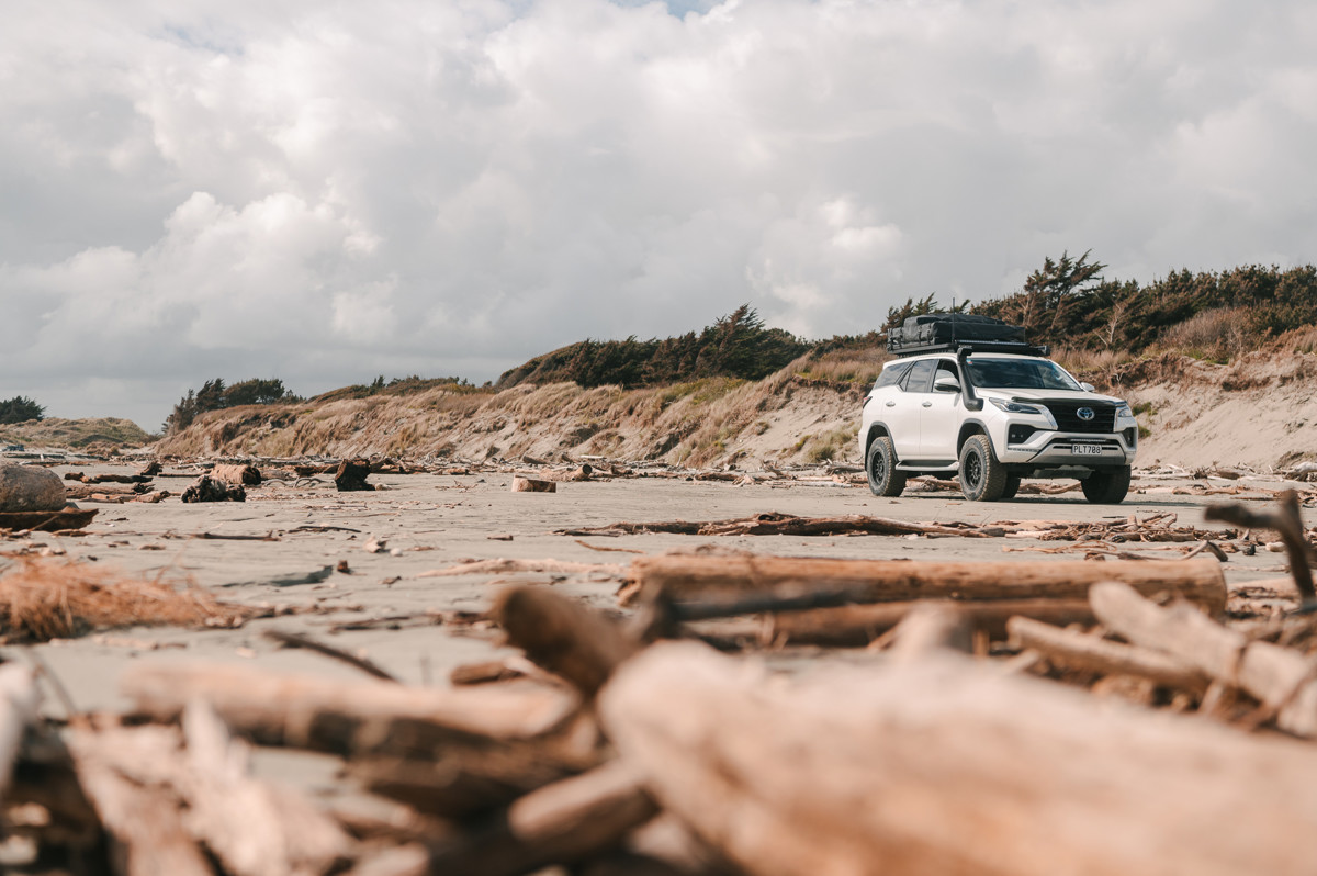 Hokio Beach South - Overland Navigator by Overland New Zealand