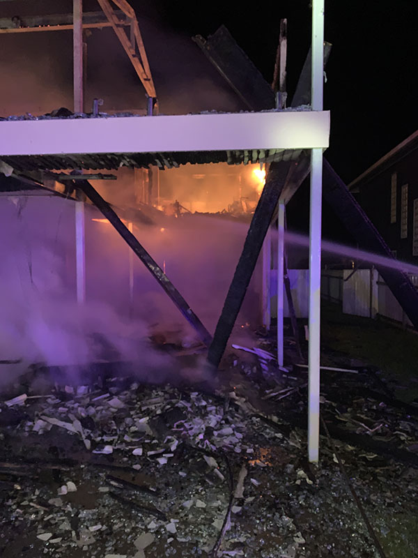 Structure fire at Goolwa - 10 May 2022 - CFS