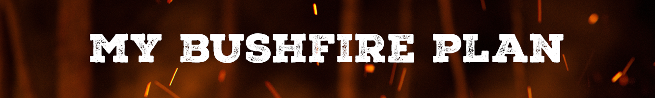 5 Minute Bushfire Plan - CFS
