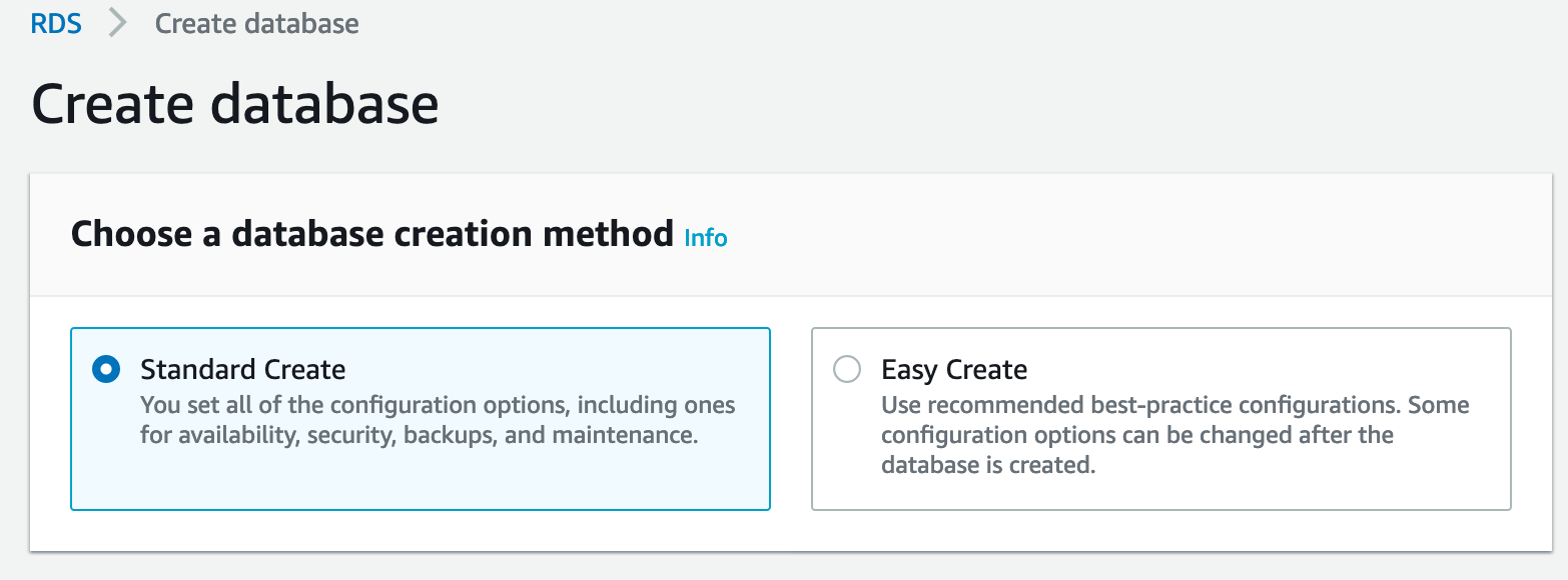 Create RDS (MYSQL) database for Rails Project – Salzam Create RDS (MYSQL) database for Rails Project – Salzam