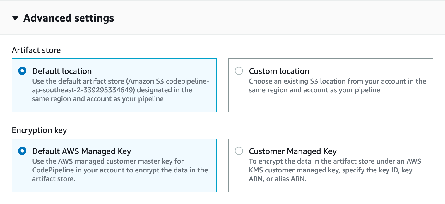 Create Codepipeline For Rails Project Salzam