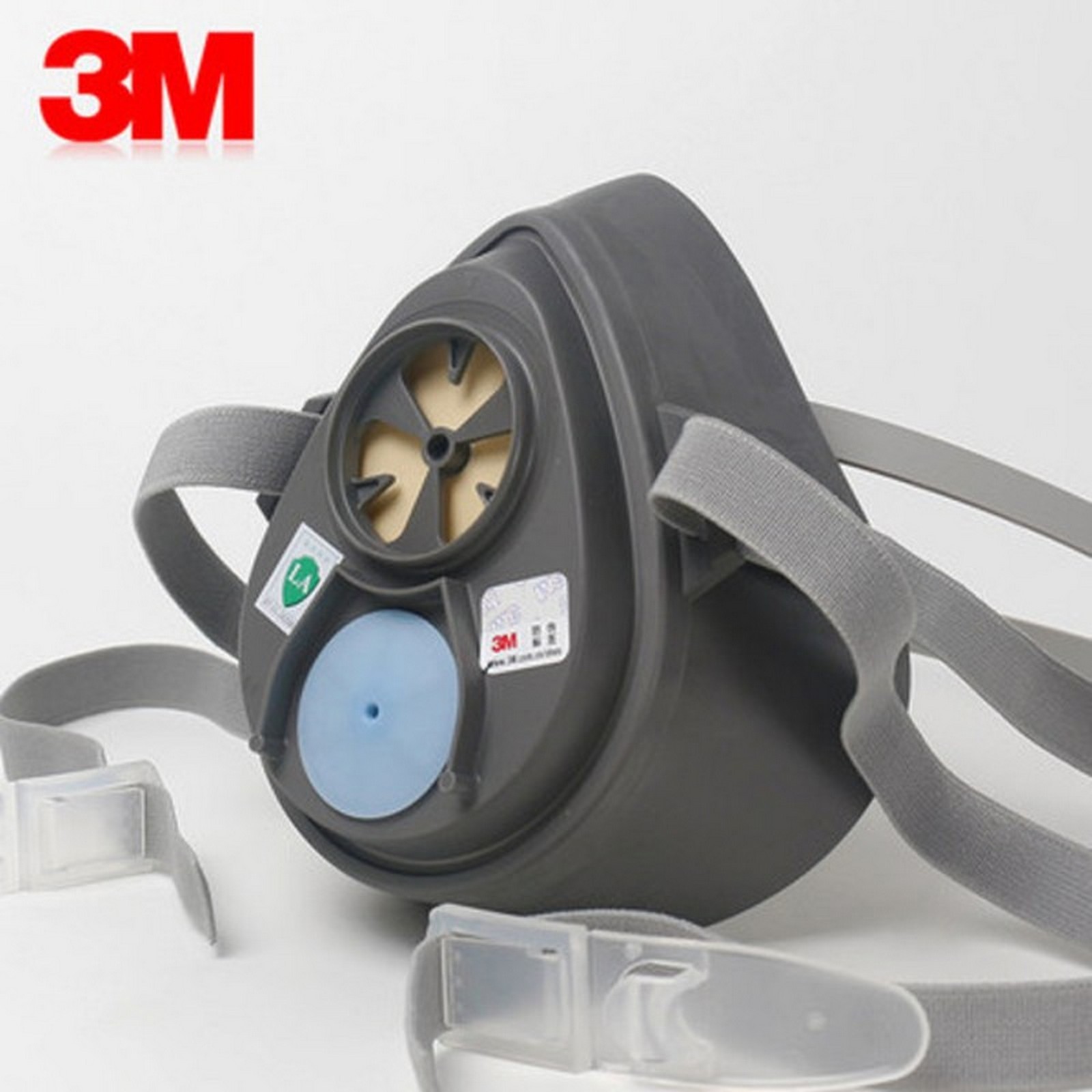 3M 3200 Half Mask 2X 3701 Filters Kits Face Cover Face Mask Dust PM2.5 ...