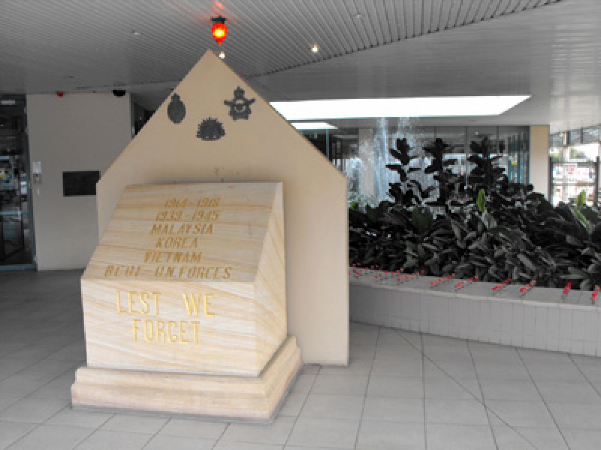 Ramsgate RSL Memorial Area | NSW War Memorials Register