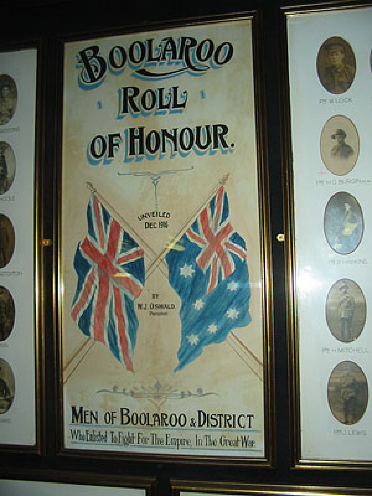 Boolaroo Great War Roll of Honour | NSW War Memorials Register