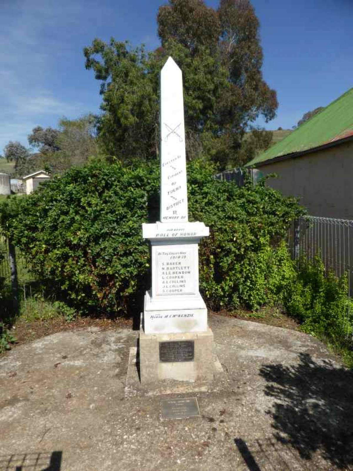 Tuena First and Second World Wars Memorial | NSW War Memorials Register
