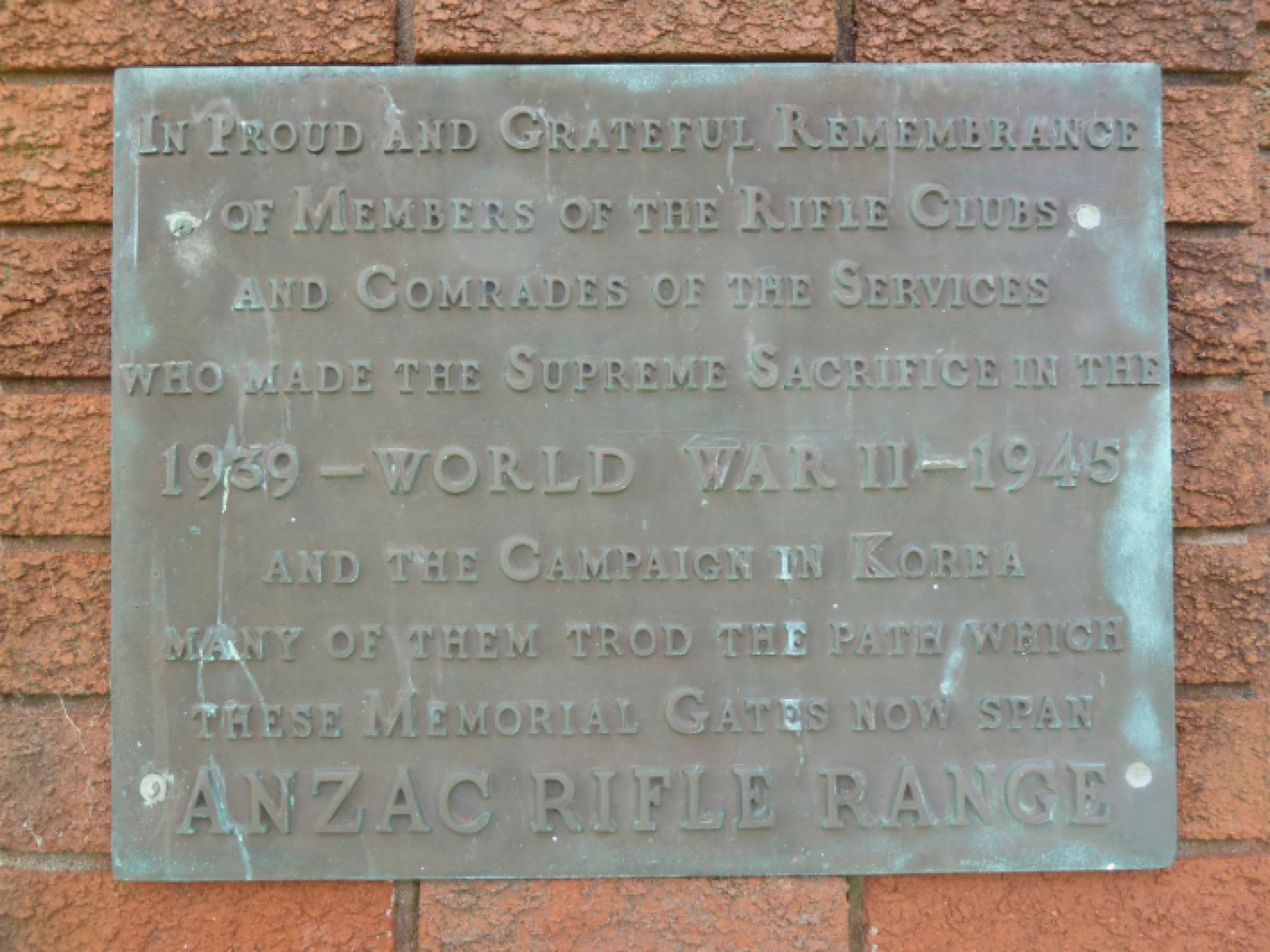 Malabar Anzac Rifle Range Memorial Gates | NSW War Memorials Register