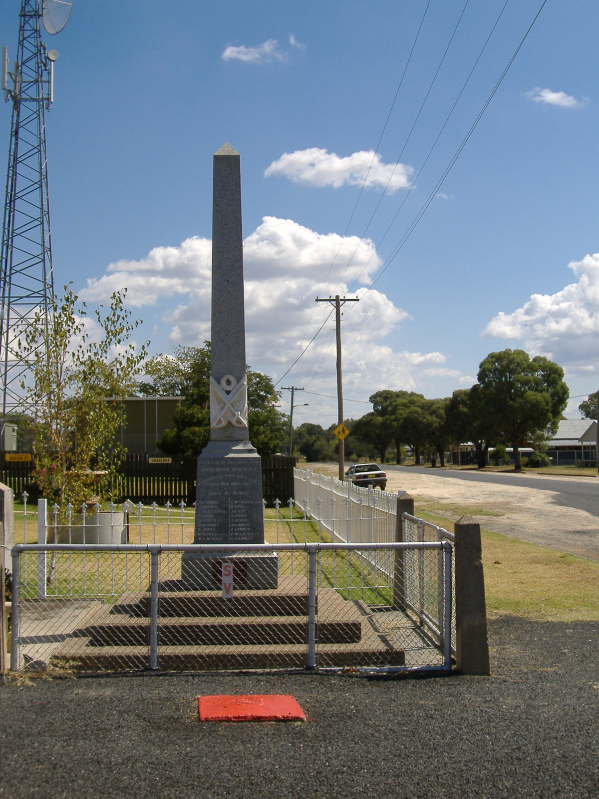 Bundarra War Memorials | NSW War Memorials Register