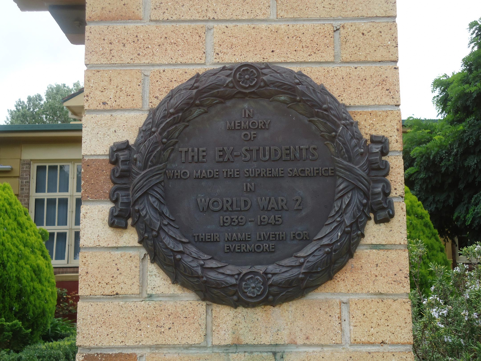 Glen Innes High School Second World War Memorial Fence | NSW War ...