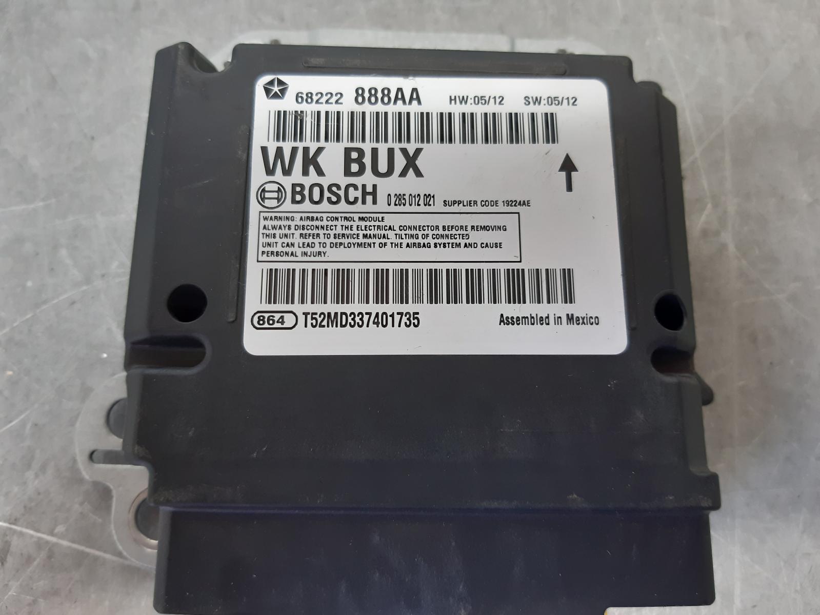 Airbag Module/Sensor Grandcherokee Jeep 2014