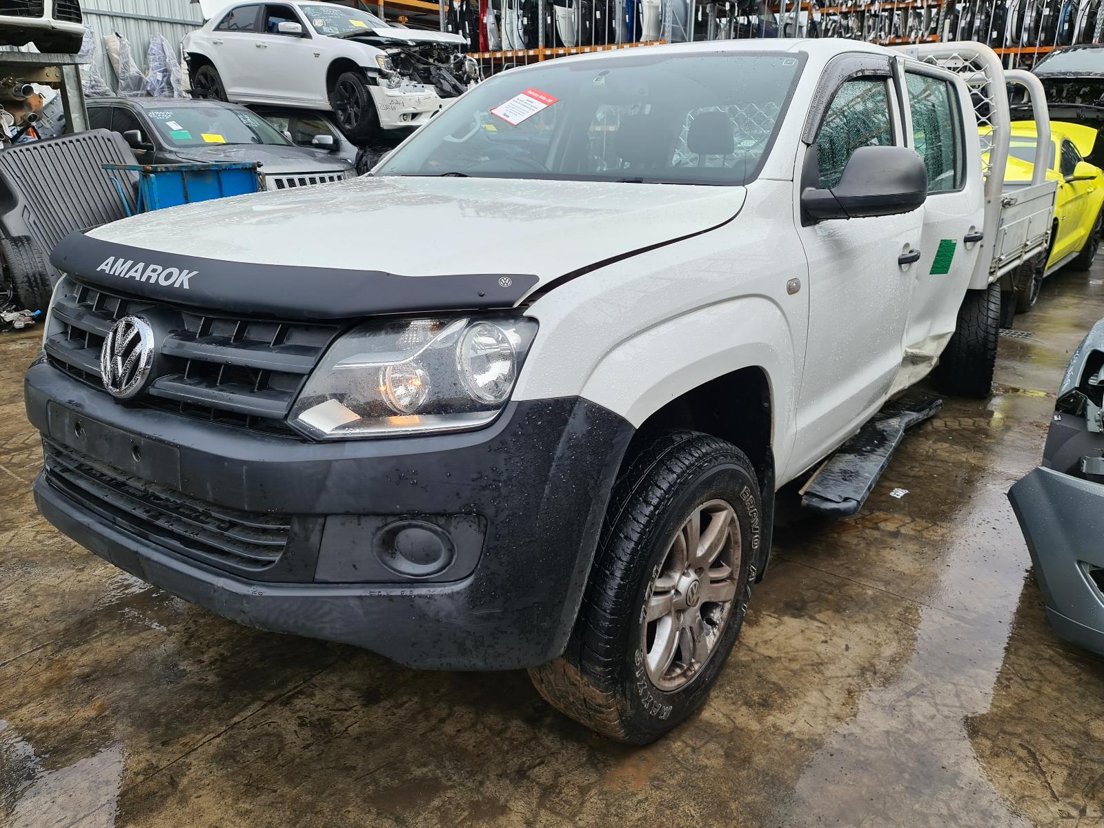 Right Rear 1/4 Door Glass Amarok Volkswagen 2012