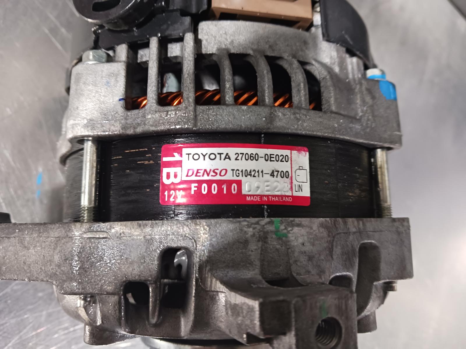 Alternator Hilux Toyota 2021