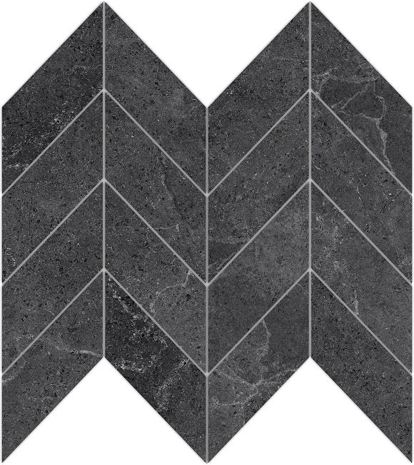 Entiva Enzo Arrow Head Coal Mosaic | Volaré Concepts