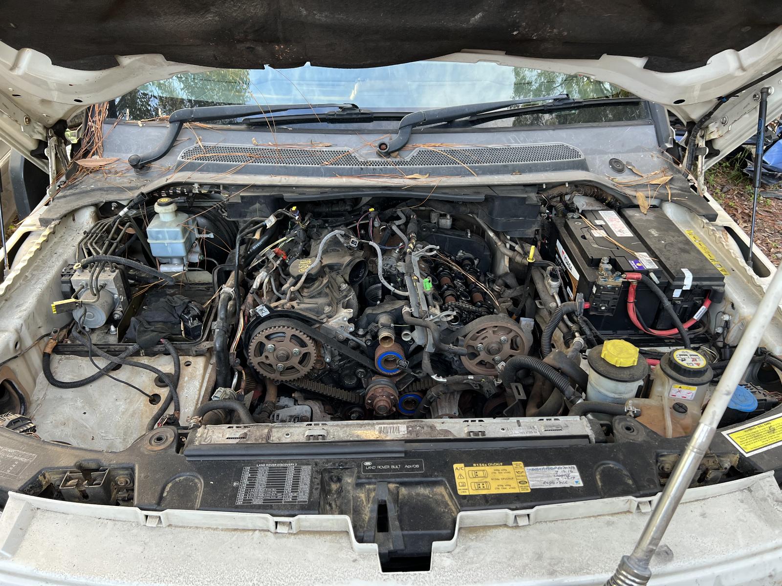 Air Ride Compressor Discovery Land Rover 2008