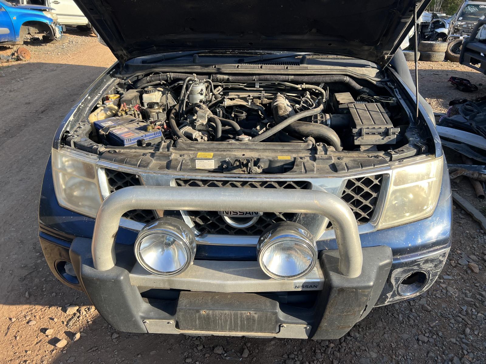 2008 Nissan Navara Spare Wheel Winch