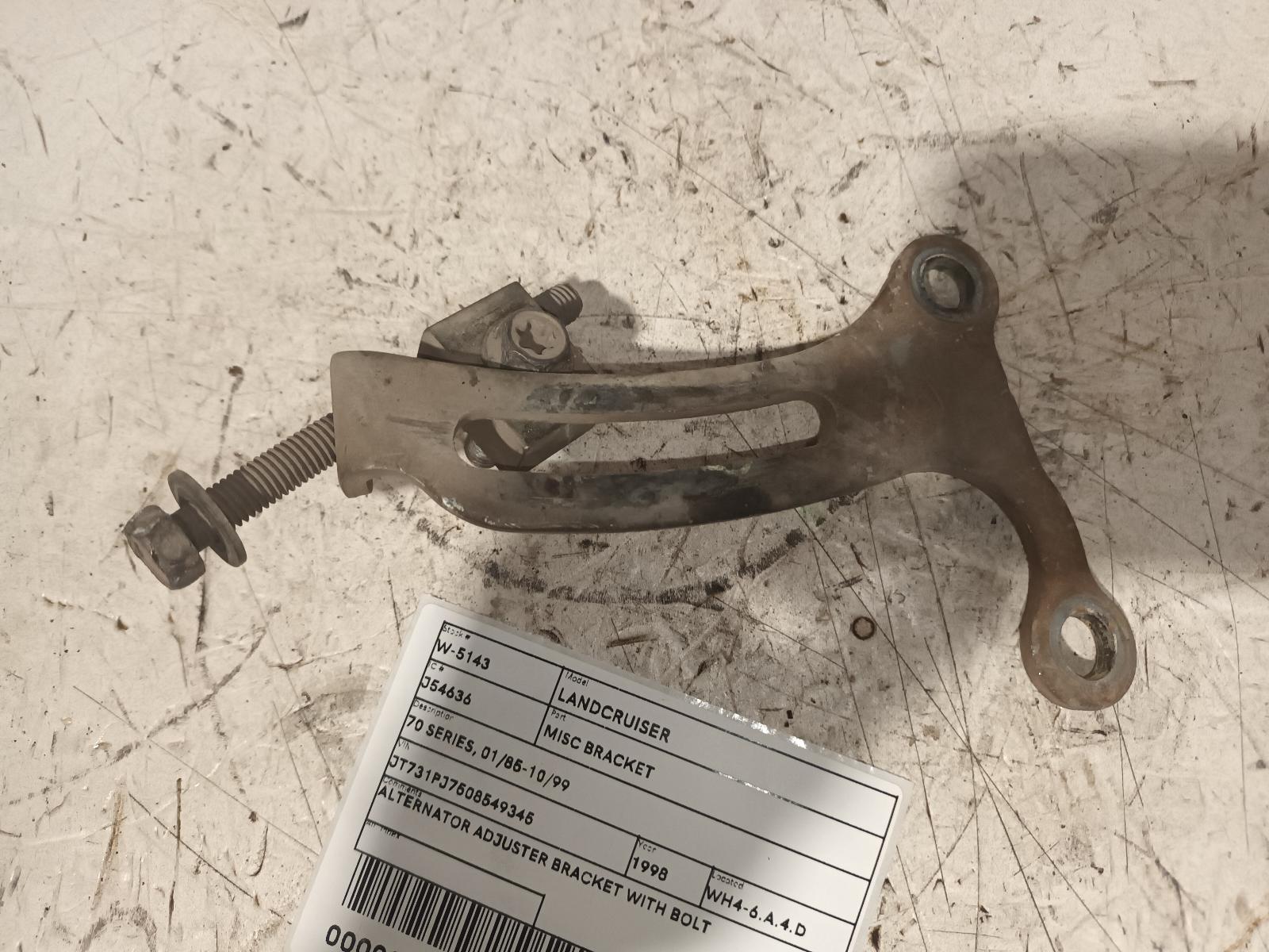 Misc Bracket Landcruiser Toyota 1998