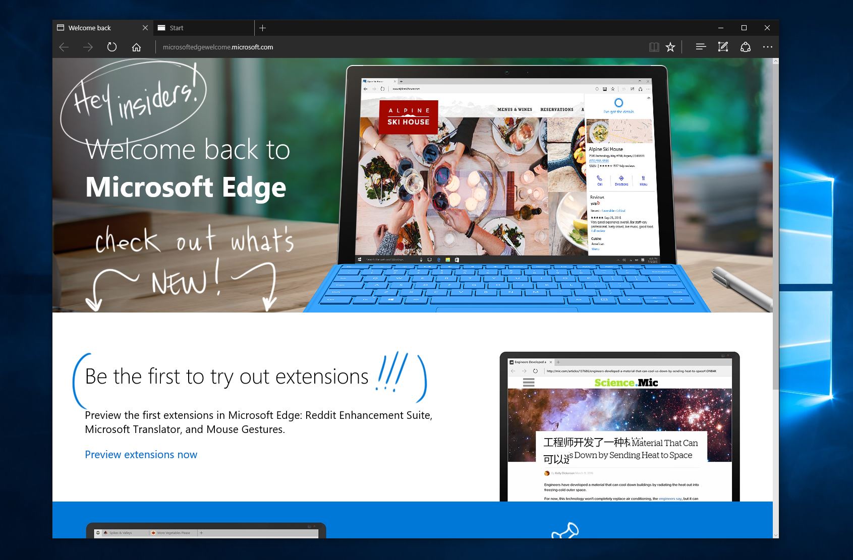 Microsoft Edge Extensions are finally here for Windows Insiders - techAU