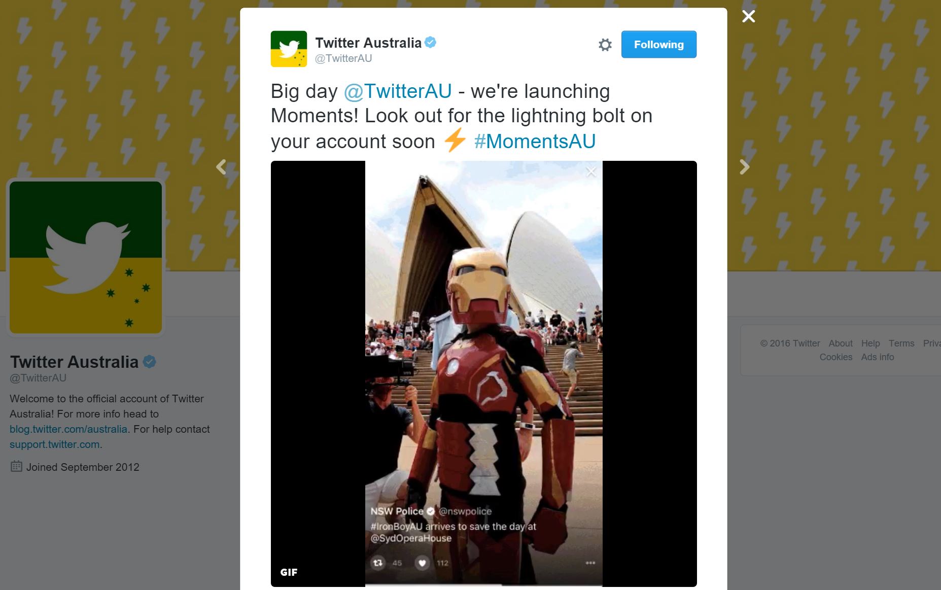 Twitter Moments launches in Australia - techAU