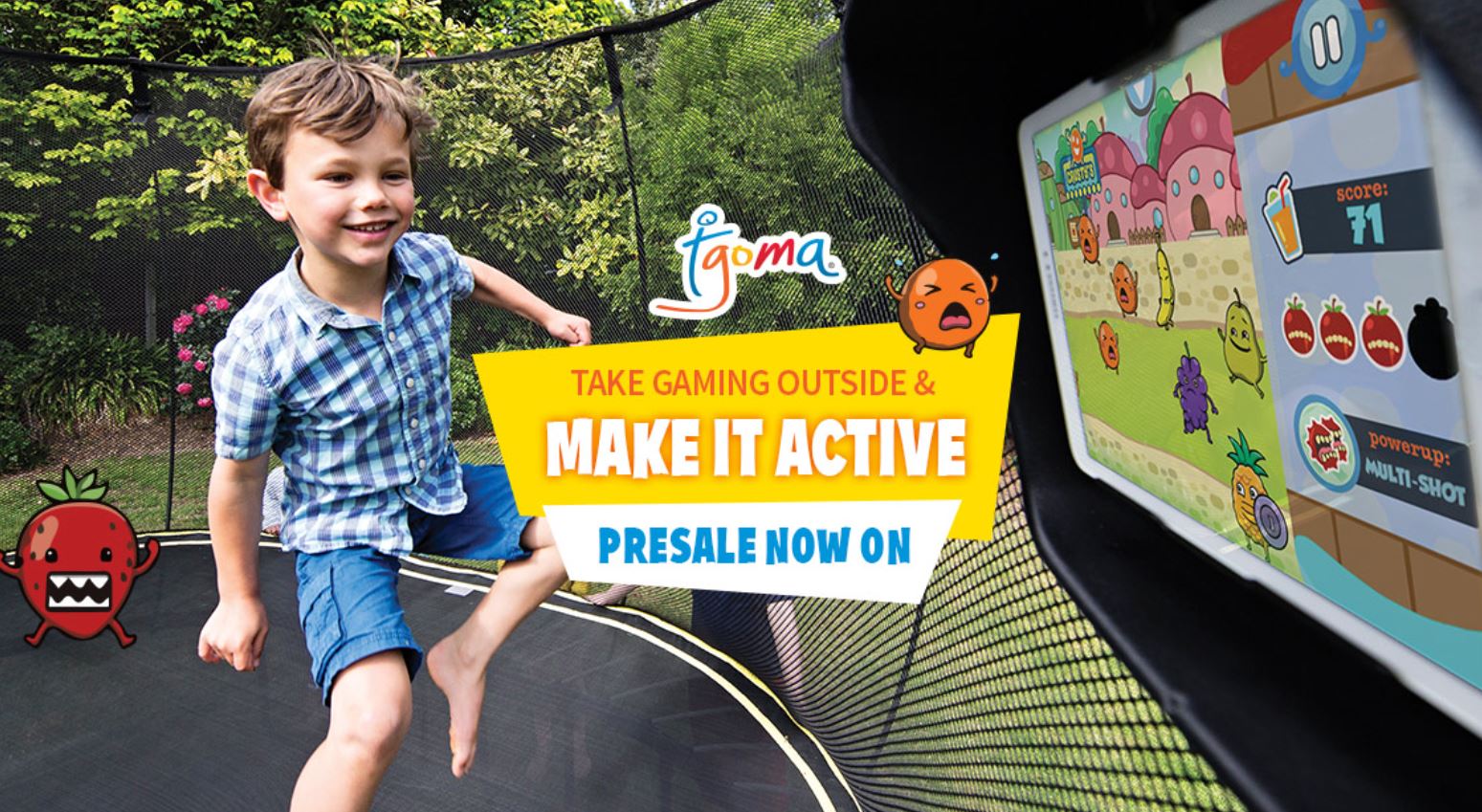 This smart trampoline is designed to get kids outside again - techAU