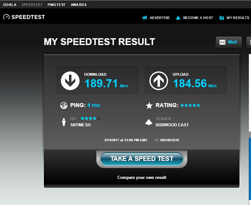 First SkyMesh 200/200Mbps NBN speedtests are in [Updated] - techAU