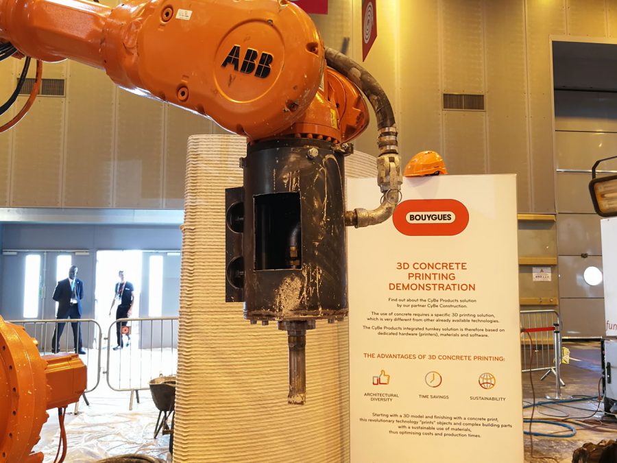 3D Printing Concrete Robot makes light work of park benches, entire ...