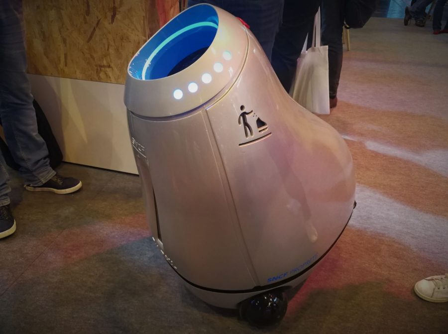 This robot rubbish bin comes to you instead - techAU