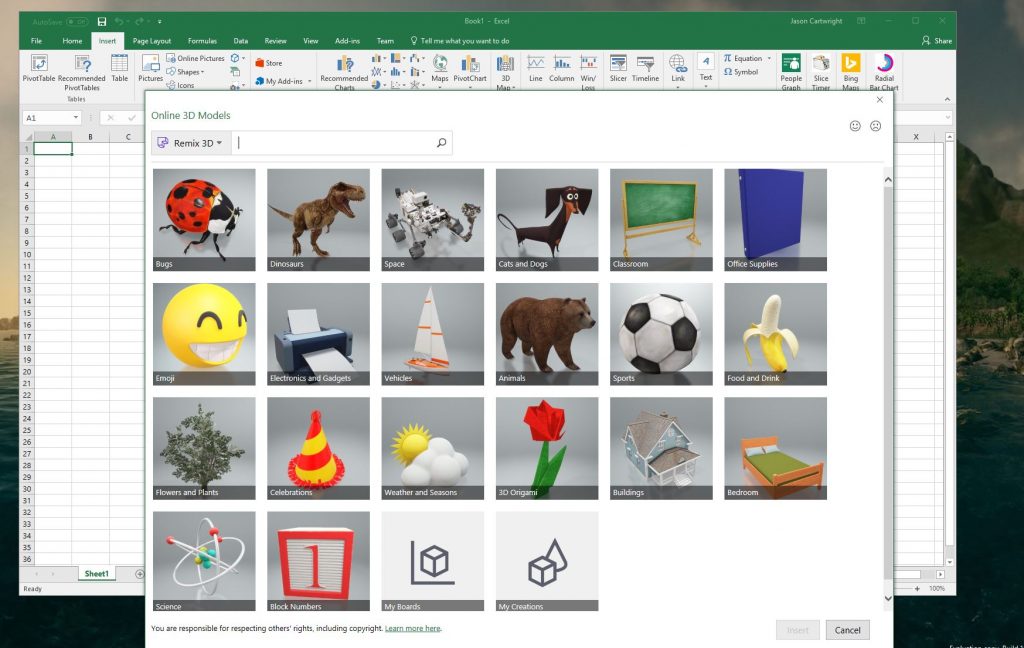 Do we really need 3D models in Word, Excel and PowerPoint ? - techAU