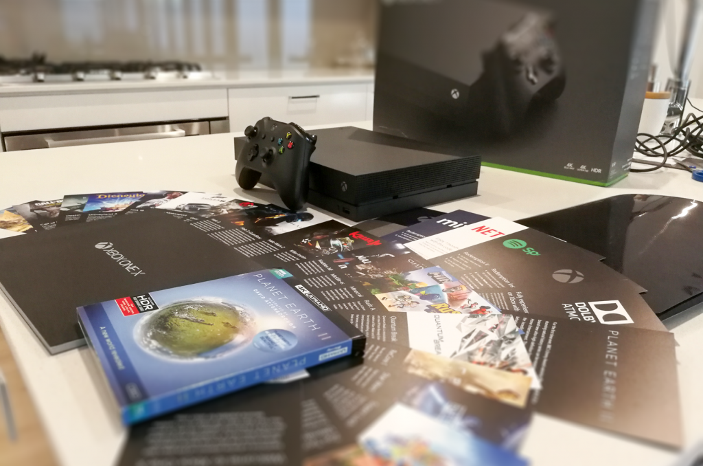 Unboxing of the Xbox One X - techAU