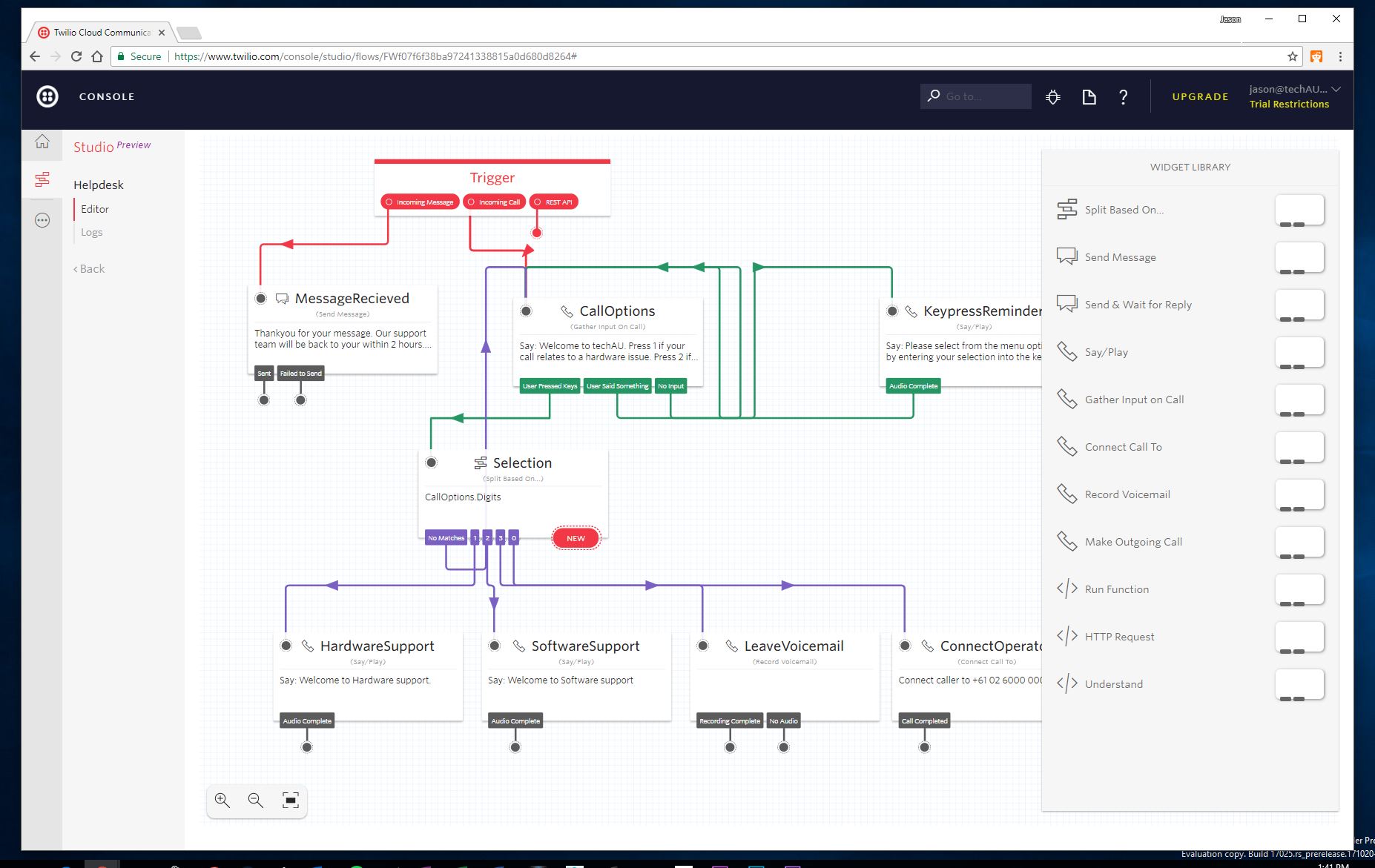 Twilio Studio turns business comms optimisation into a drag and drop ...