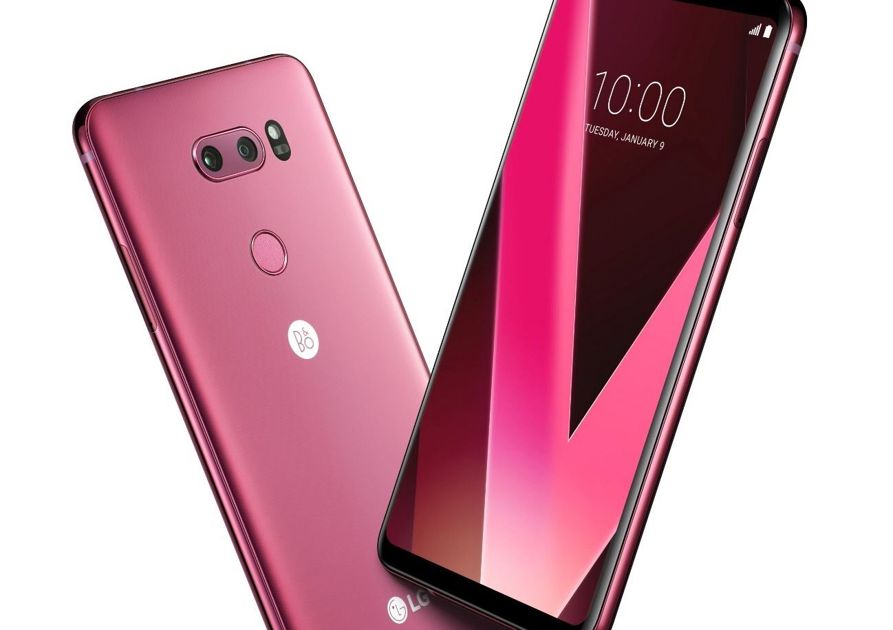 LG's Raspberry Rose V30 is the first phone announced in 2018 - techAU