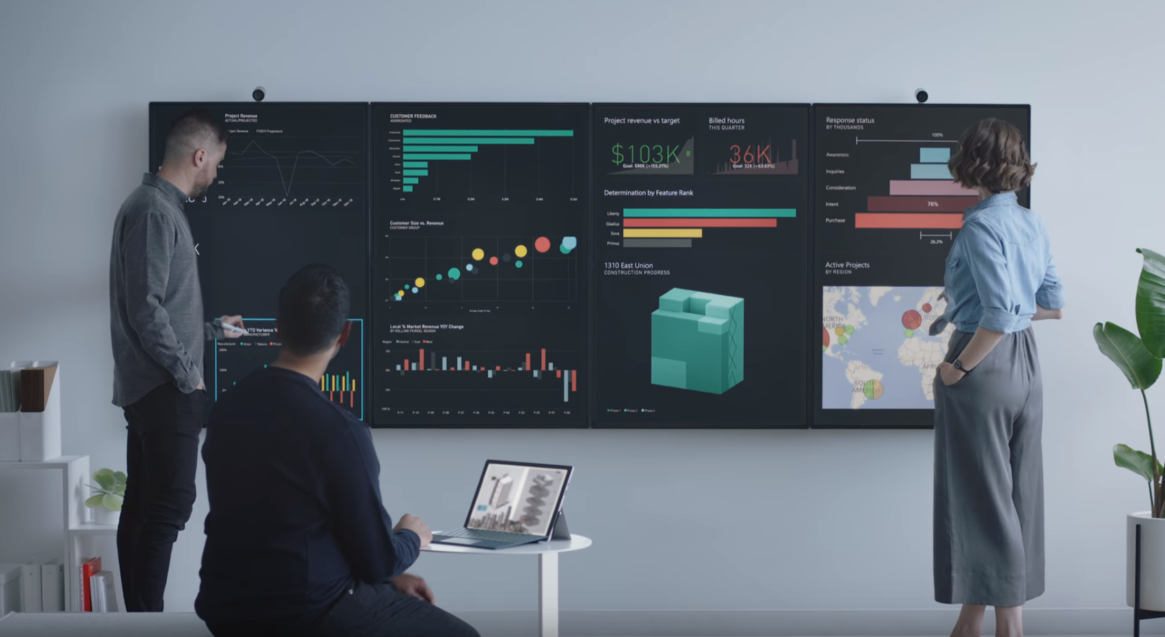 Microsoft announce Surface Hub 2, a gorgeous 50.5” 4K display. I'll ...