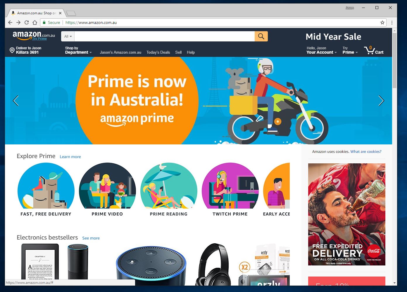 Is Amazon Prime Different In Australia at Dennis Penn blog