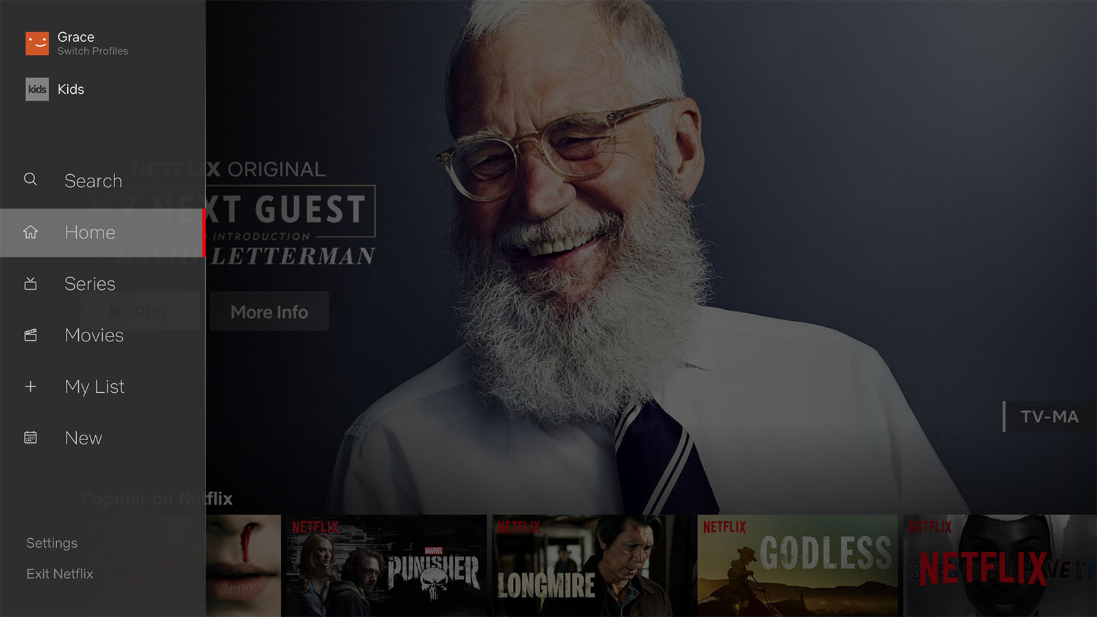 Netflix updates UI, now with vertical menu, easier to find new content ...