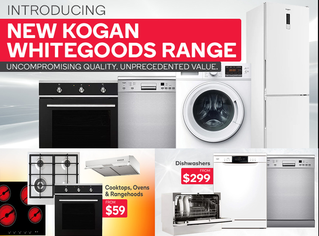 Kogan adds white goods and appliances to their growing list of products ...