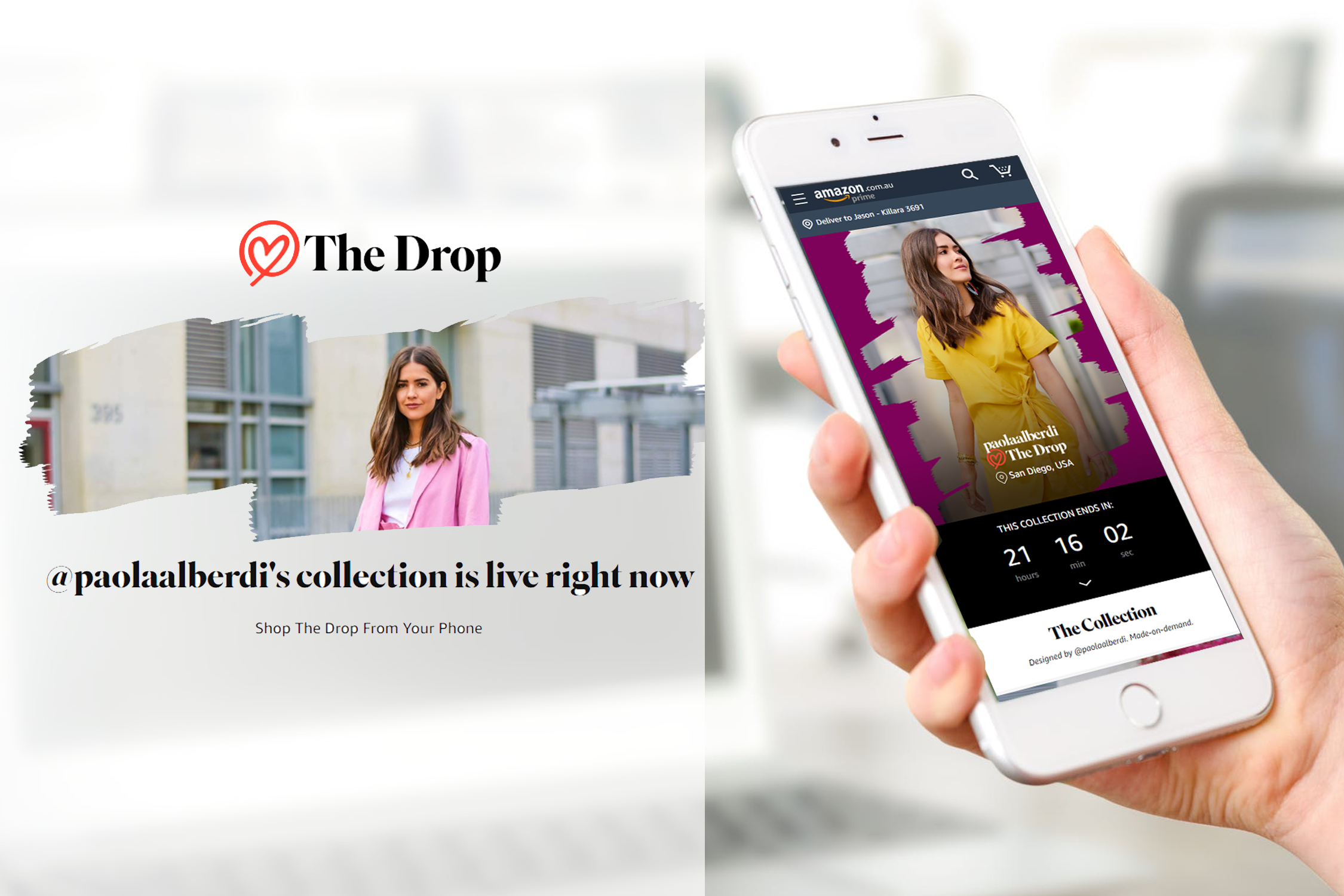 Amazon Fashion’s The Drop - limited-edition exclusives for 30 hours ...