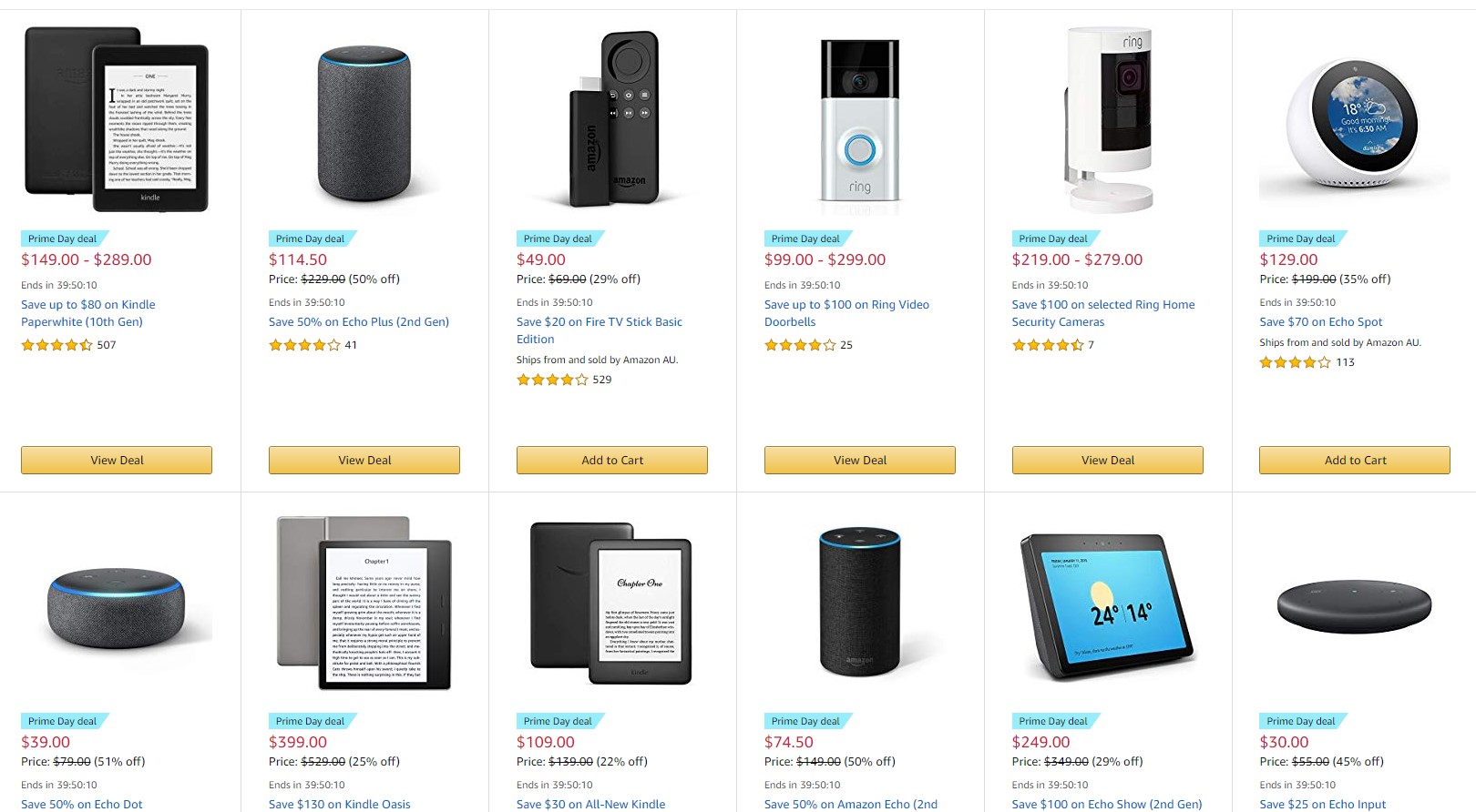Amazon Prime Day is here, time for some tech bargains - techAU