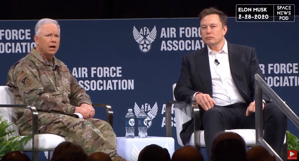 Watch the full Elon Musk interview on Air Force innovation at the Air ...