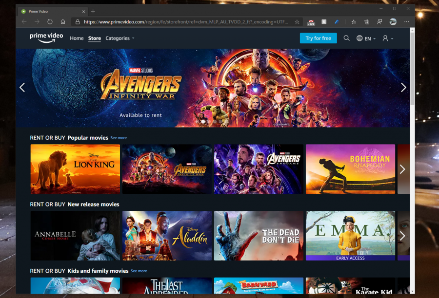 Amazon Prime Video launches the Prime Video Store in Australia - techAU