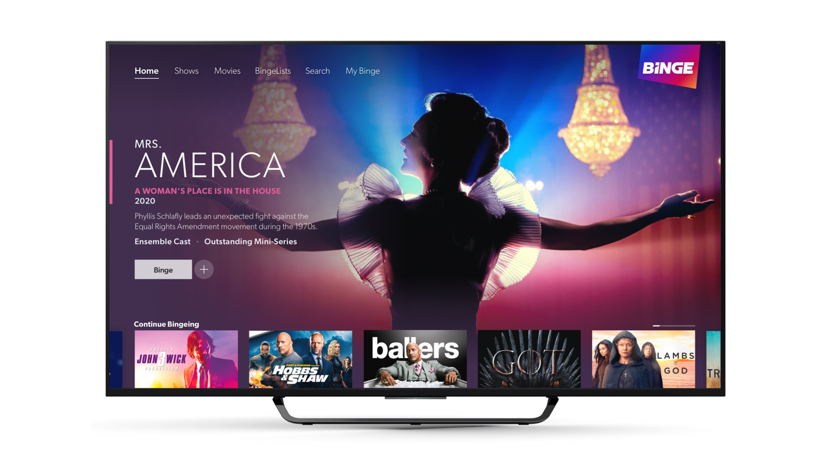 BINGE is Australia's latest streaming service, starts Monday 25th - techAU