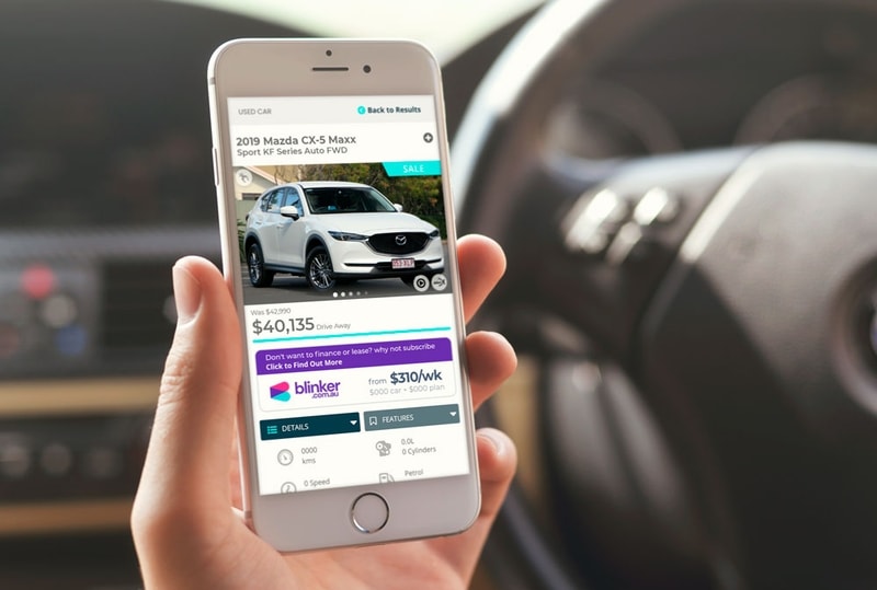 Car subscription software Blinker, launches major platform update - techAU