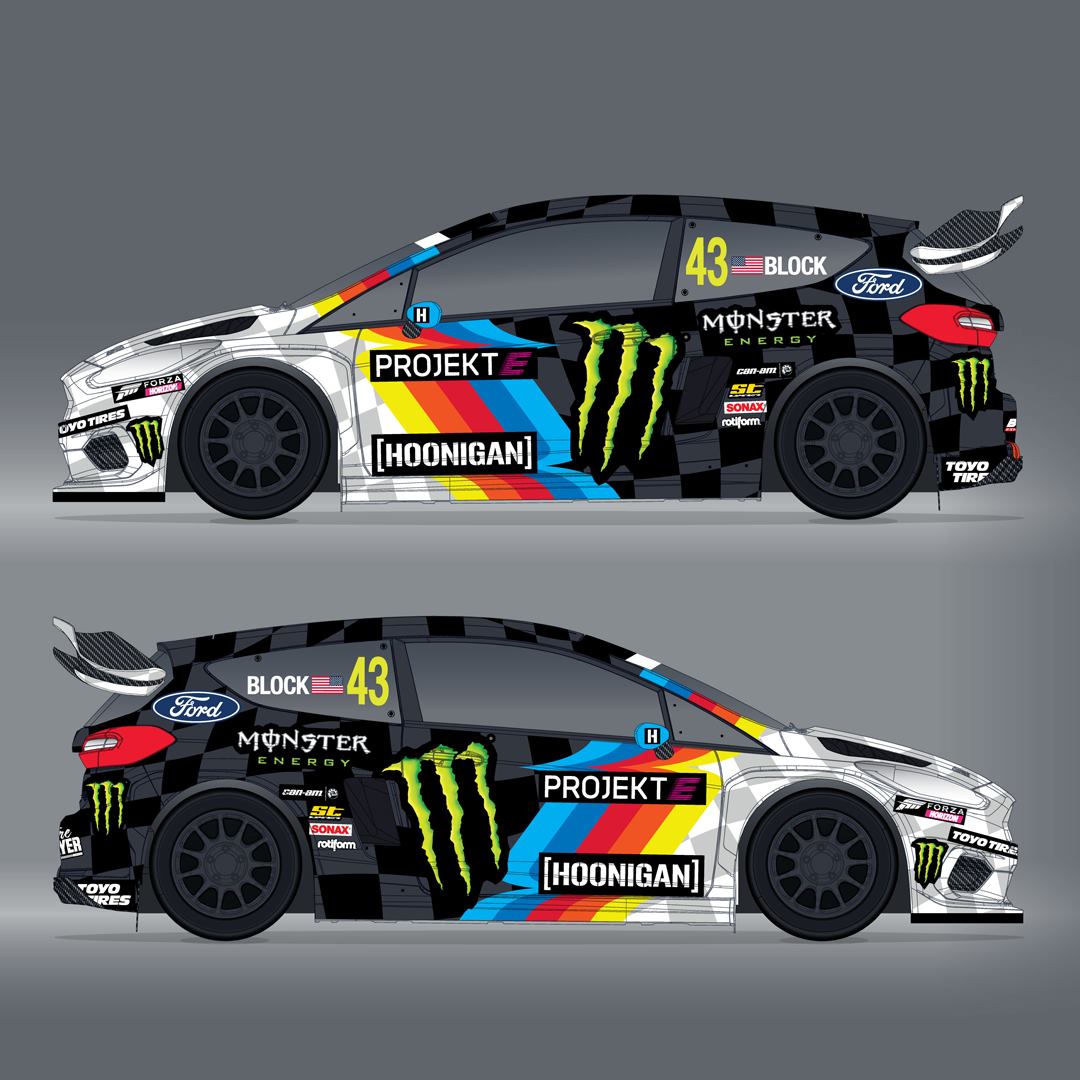 Ken Block goes electric with new Projekt-E class rallycross car - techAU