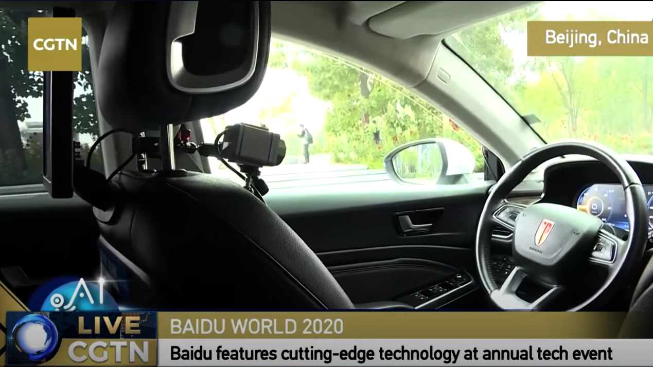 Baidu's Apollo shows off autonomous driving with no driver, just a 5G ...