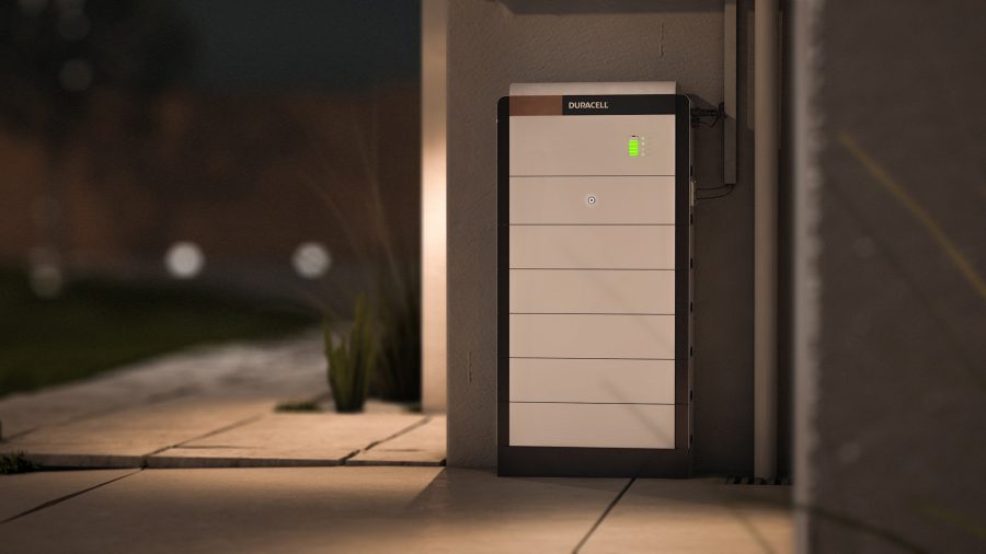 The first Duracell Energy Bank 2 home battery storage installed in ...
