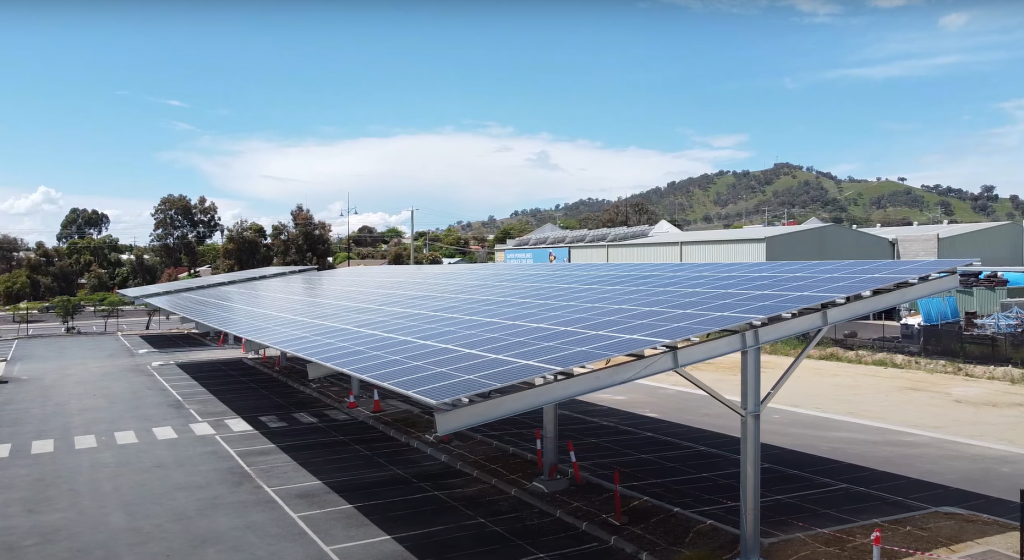 North East Water's new 132kW solar carpark is a great recipe for ...