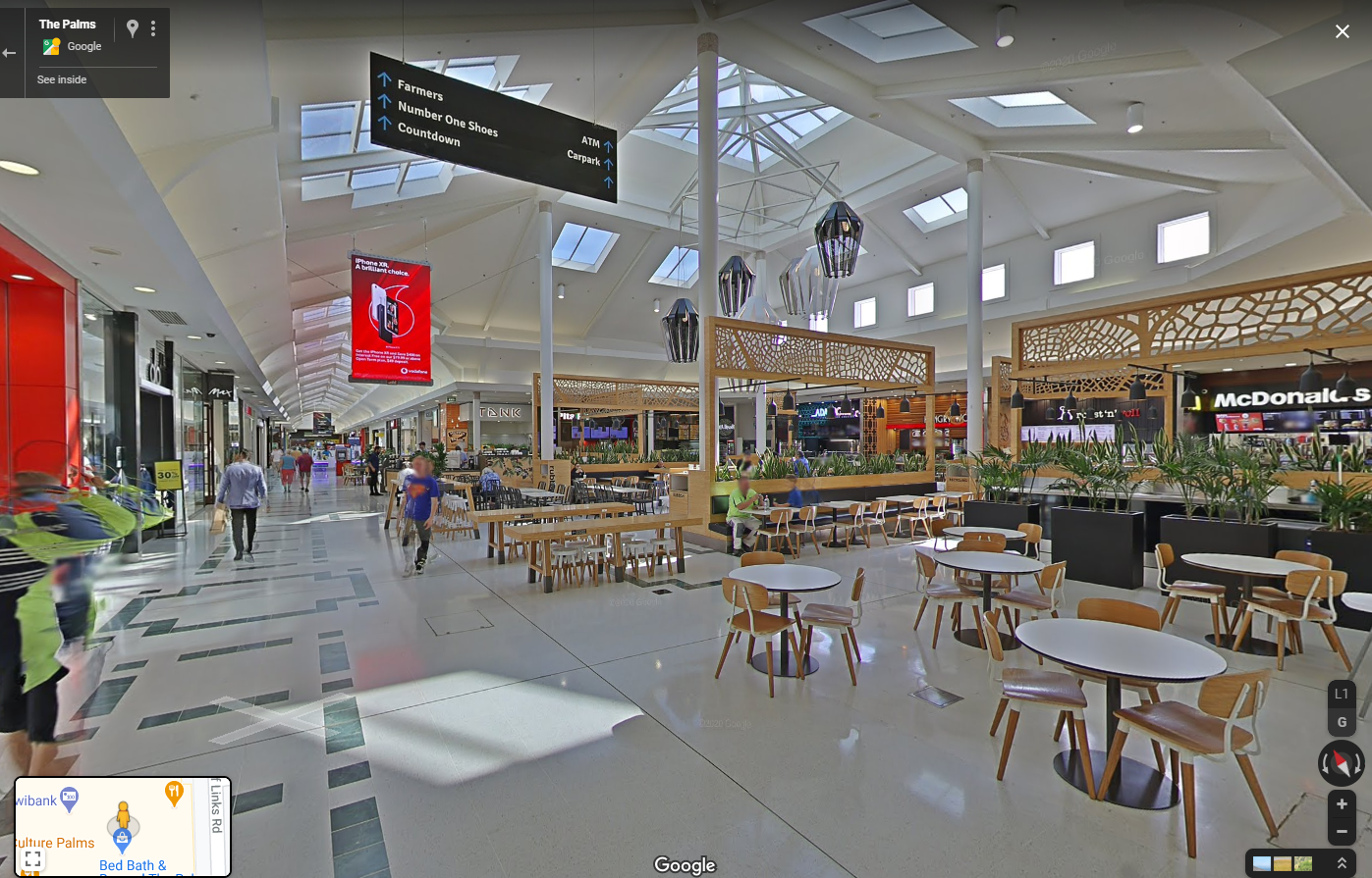 Google Maps 18 AU/NZ Shopping Centres with Street View | techAU