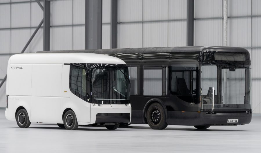 ARRIVAL showcases microfactories, making electric buses and vans on ...